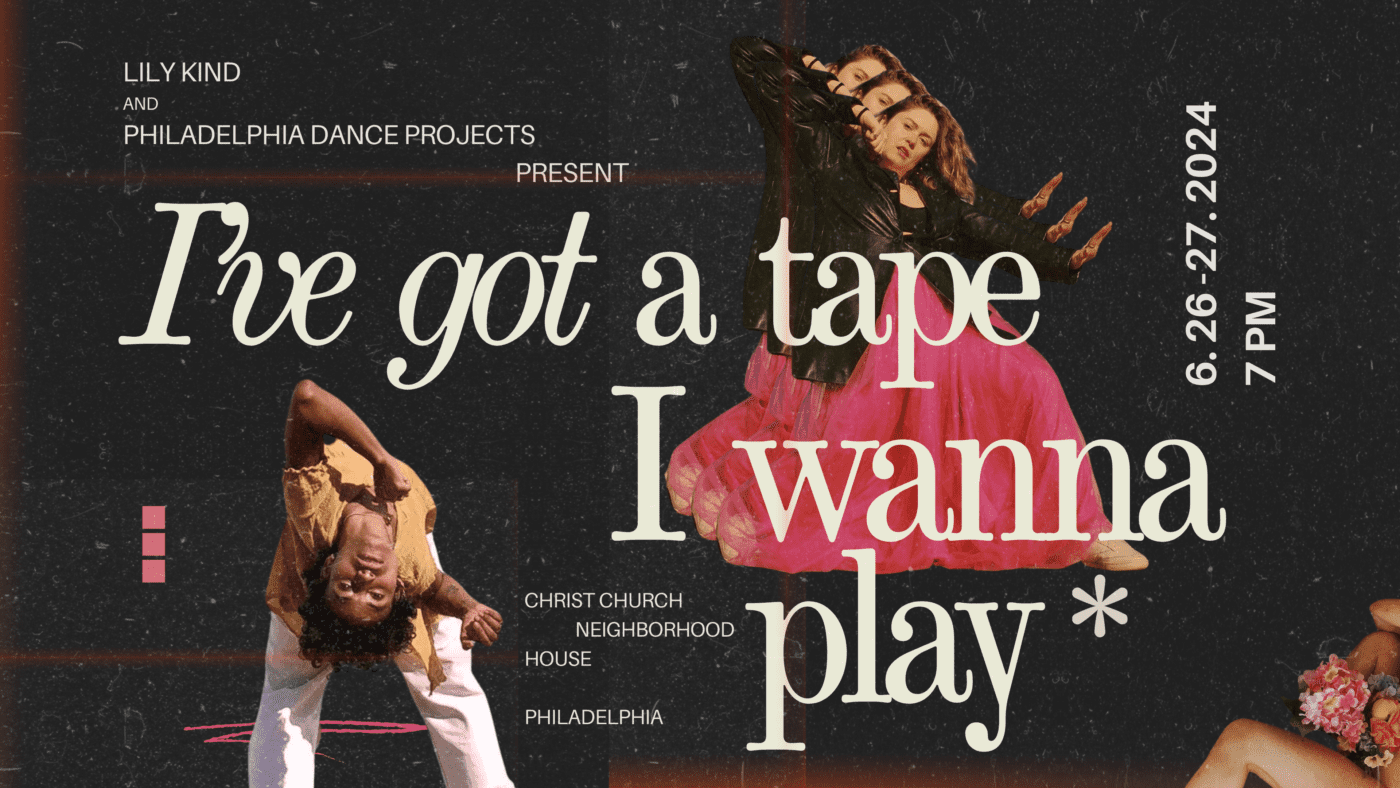 Philadelphia Dance Project's mid-week series DANCE UP CLOSE presents ...